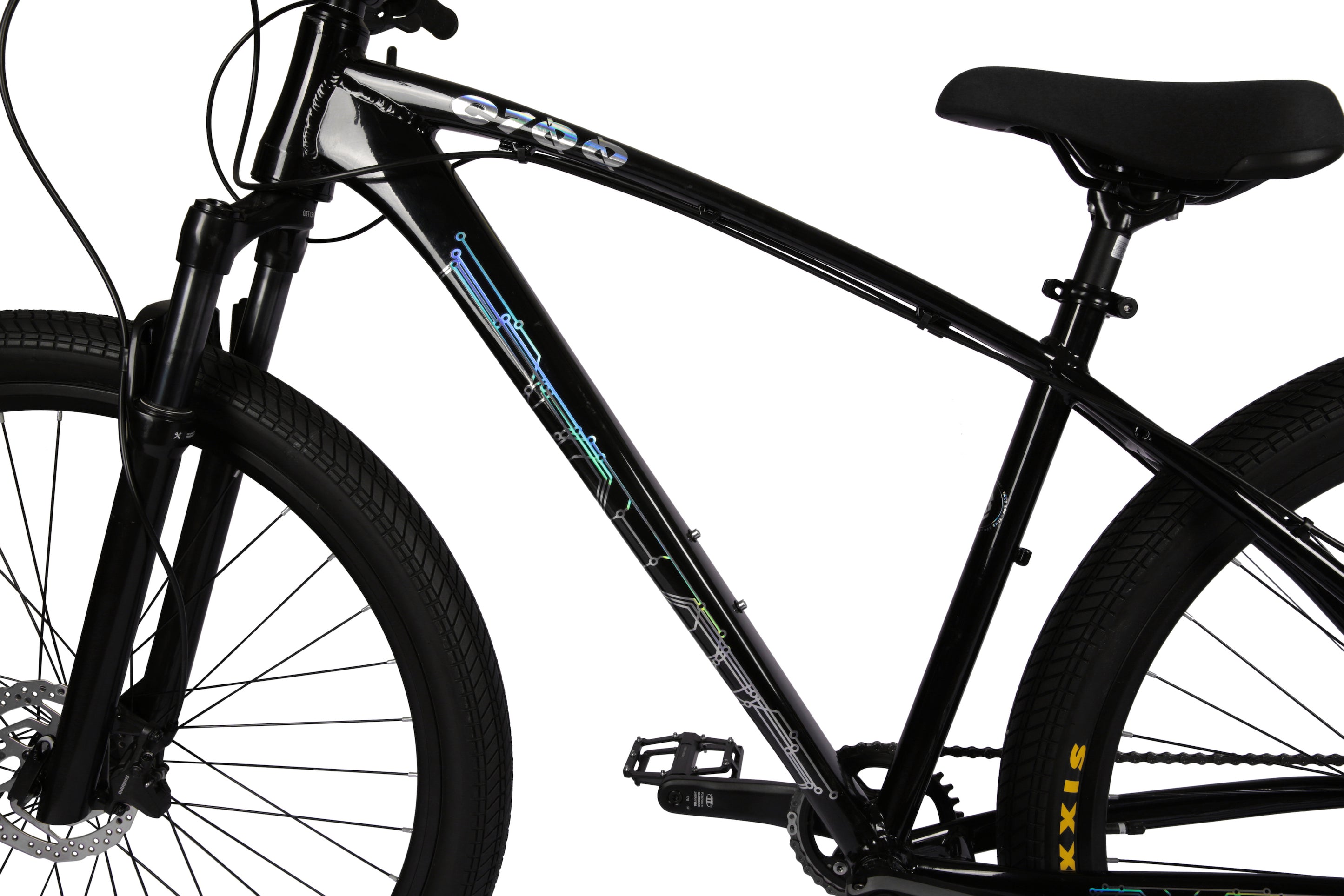 C100 PRO MTB - BLACK/CHROME – Collective Bikes