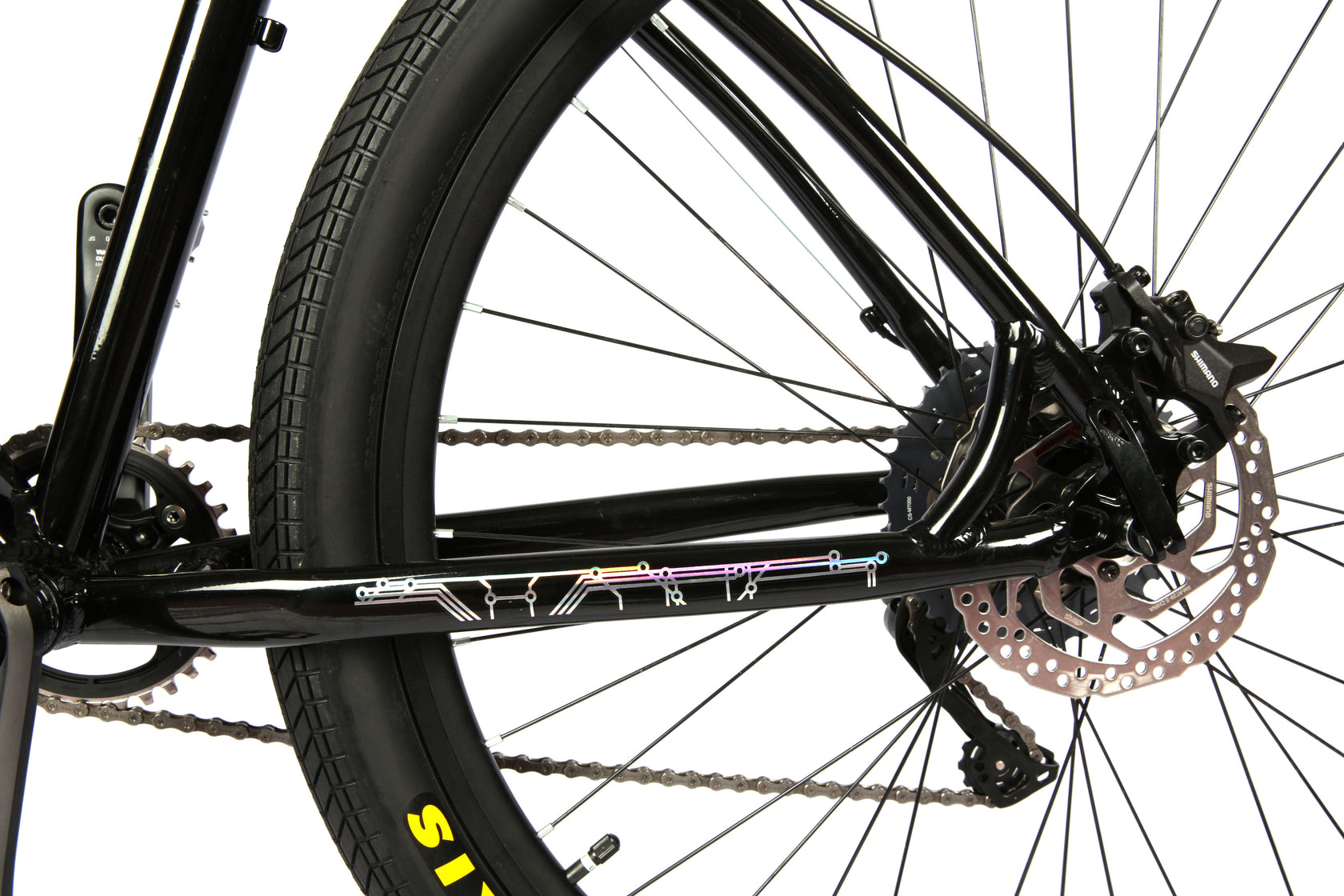 C100 PRO MTB - BLACK/CHROME – Collective Bikes